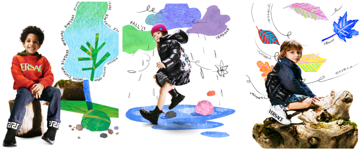 The article: Versace Children Fall-Winter 2021