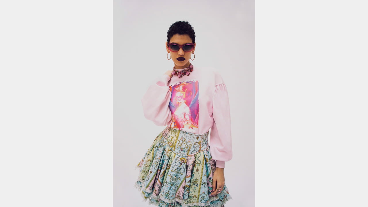 The article: VERSACE JEANS COUTURE / CAPSULE COLLECTION WITH ARTIST HEY ...