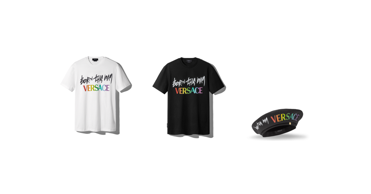 The article: VERSACE x BORN THIS WAY FOUNDATION