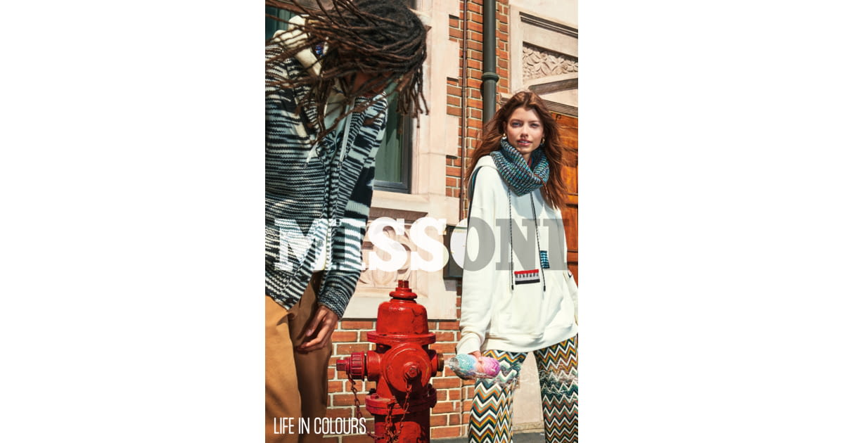 The article: MISSONI: The F/W 21 Campaign - LIFE IN COLOURS
