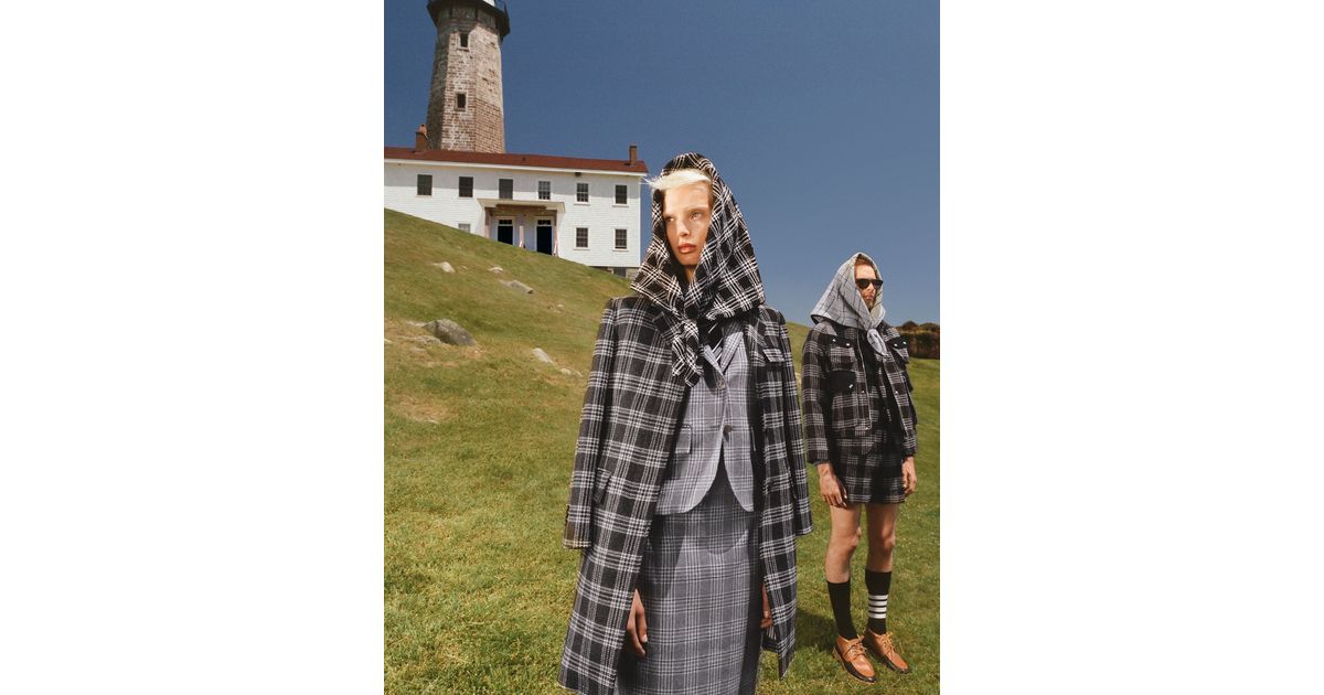 The article: THOM BROWNE | Fall 2023 Campaign