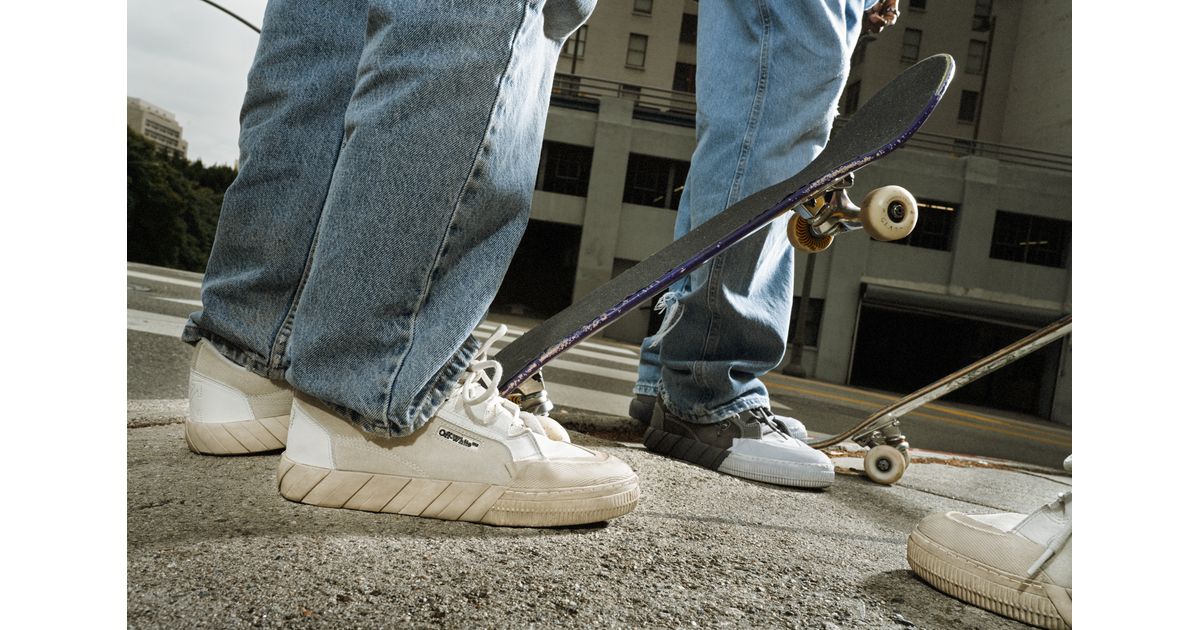 The article: Off-WhiteTM debuts VULC 779, the sneaker inspired by and dedicated to the global ...