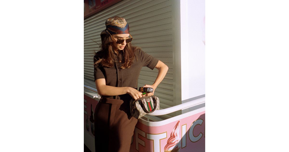 The article: Celebrating The House's Monogram With Emily Ratajkowski: A ...