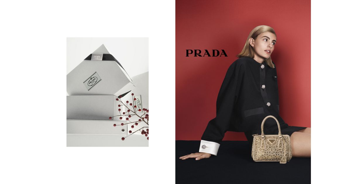The article: PRADA HOLIDAY 2022 CAMPAIGN A SIMPLE GESTURE