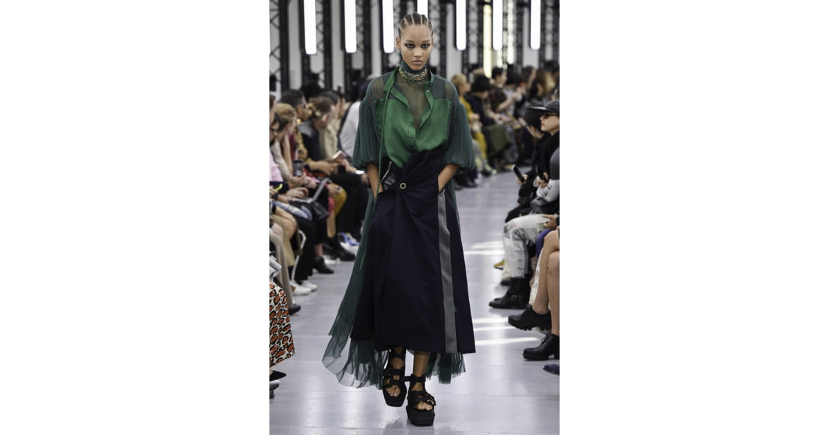 Sacai SS20 womenswear #32 - Tagwalk: The Fashion Search Engine
