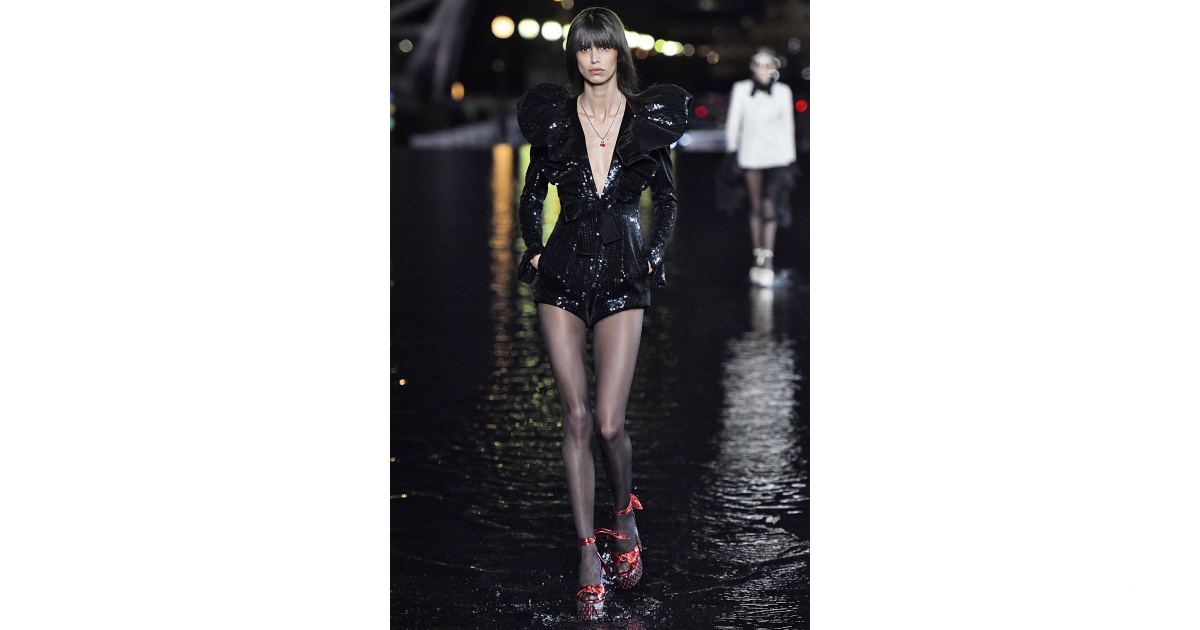 Saint Laurent SS19 womenswear #61 - Tagwalk: The Fashion Search Engine
