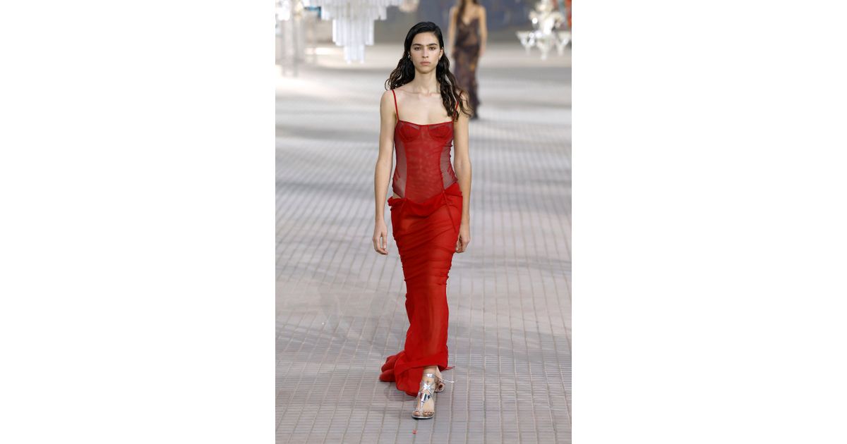The Attico Spring-Summer 2025 womenswear #47 - Tagwalk: The Fashion ...