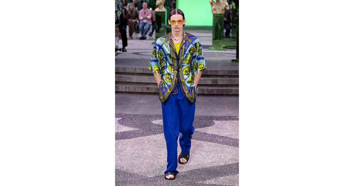 Versace SS23 男装 #25 - Tagwalk：时尚搜索引擎