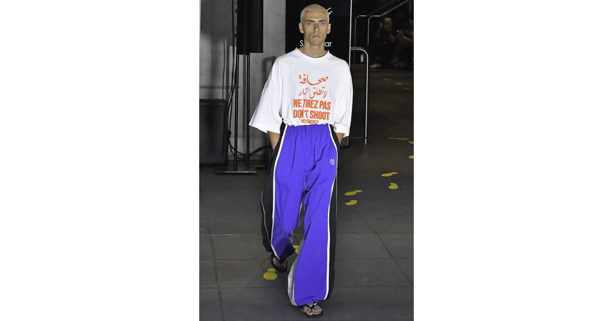 VETEMENTS SS20 menswear #51 - Tagwalk: The Fashion Search Engine